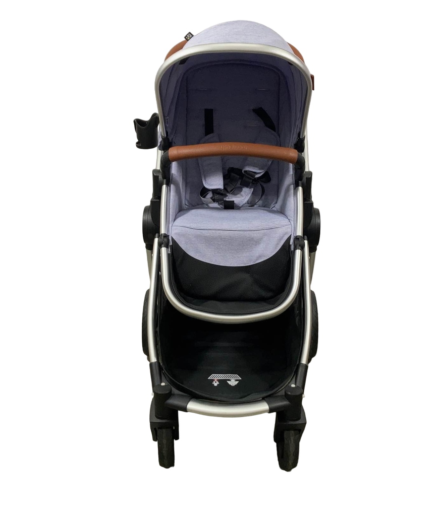Mompush Ultimate 2 Baby Stroller, 2022, Lavender with Silver Frame