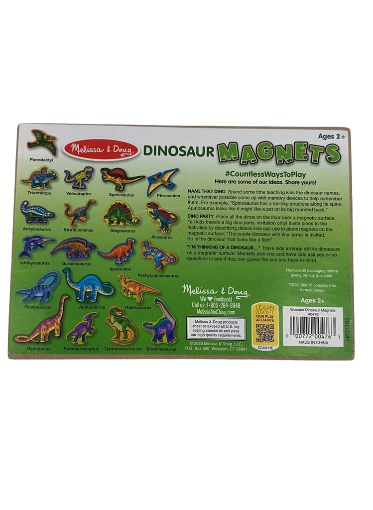 Melissa & Doug Dinosaur Magnets