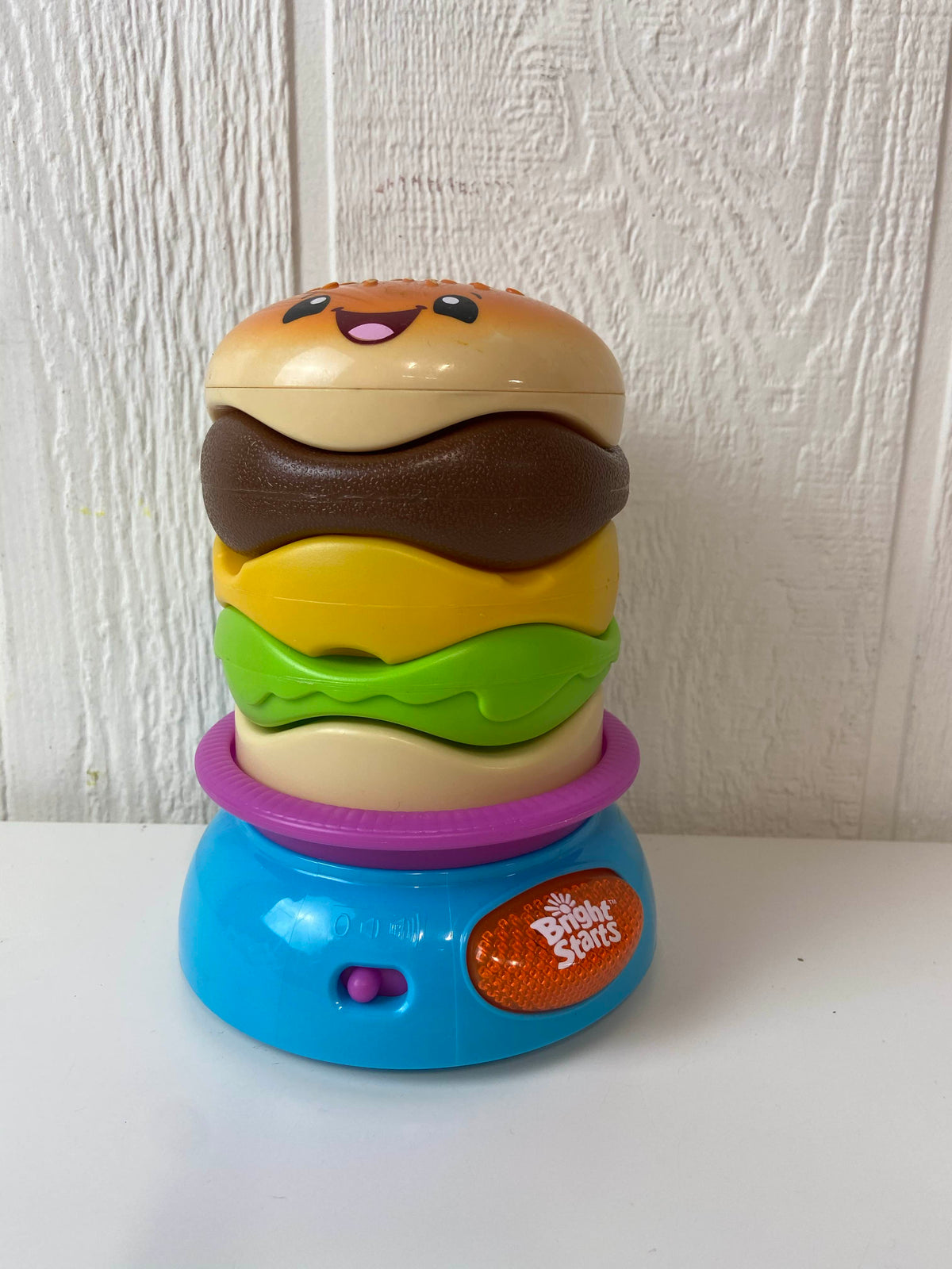 Bright Starts Stack ‘n Spin Burger — GoodBuy Gear