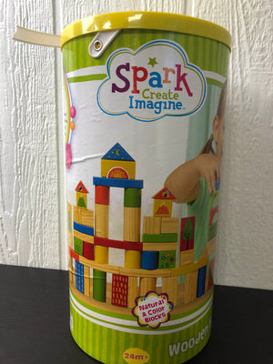 Spark. Create. Imagine Wooden Blocks