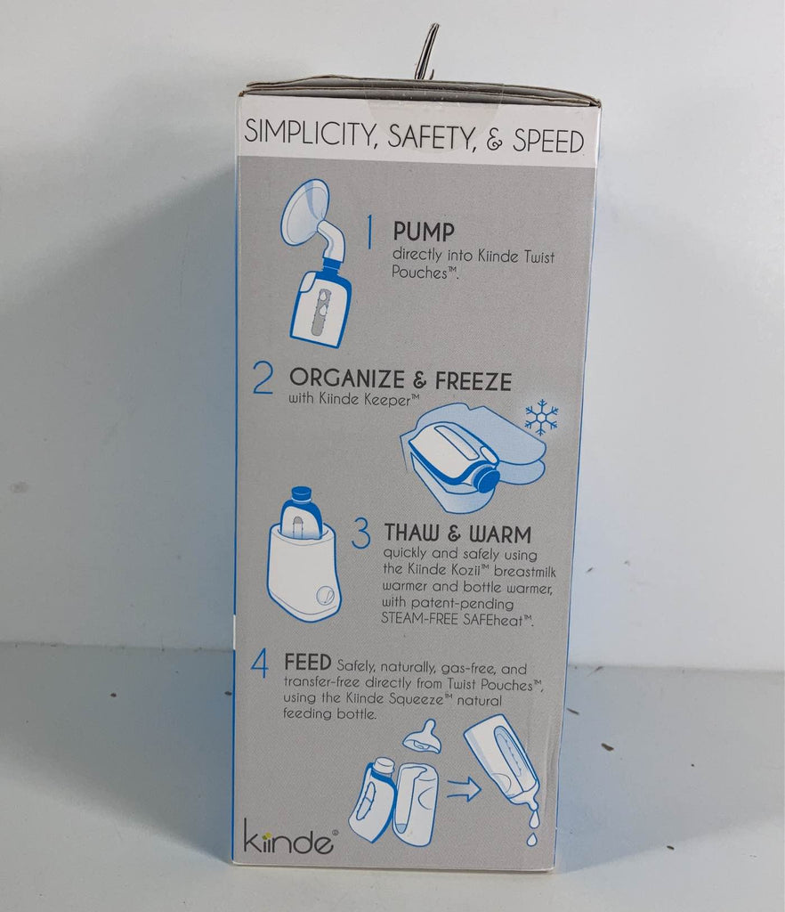 Kiinde Squeeze Natural Feeding Bottles 2-Pack