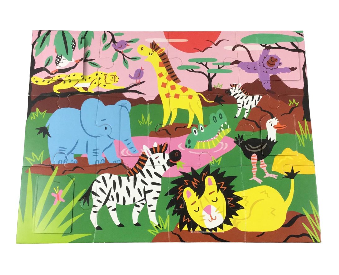 mudpuppy On Safari Lift-the-Flap Puzzle — GoodBuy Gear