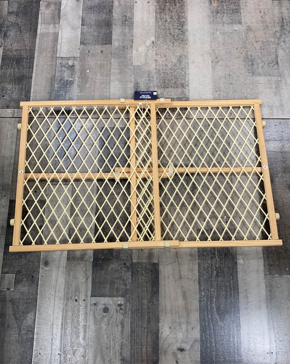 Evenflo Position & Lock Adjustable Wood Baby Gate, Natural Wood ...