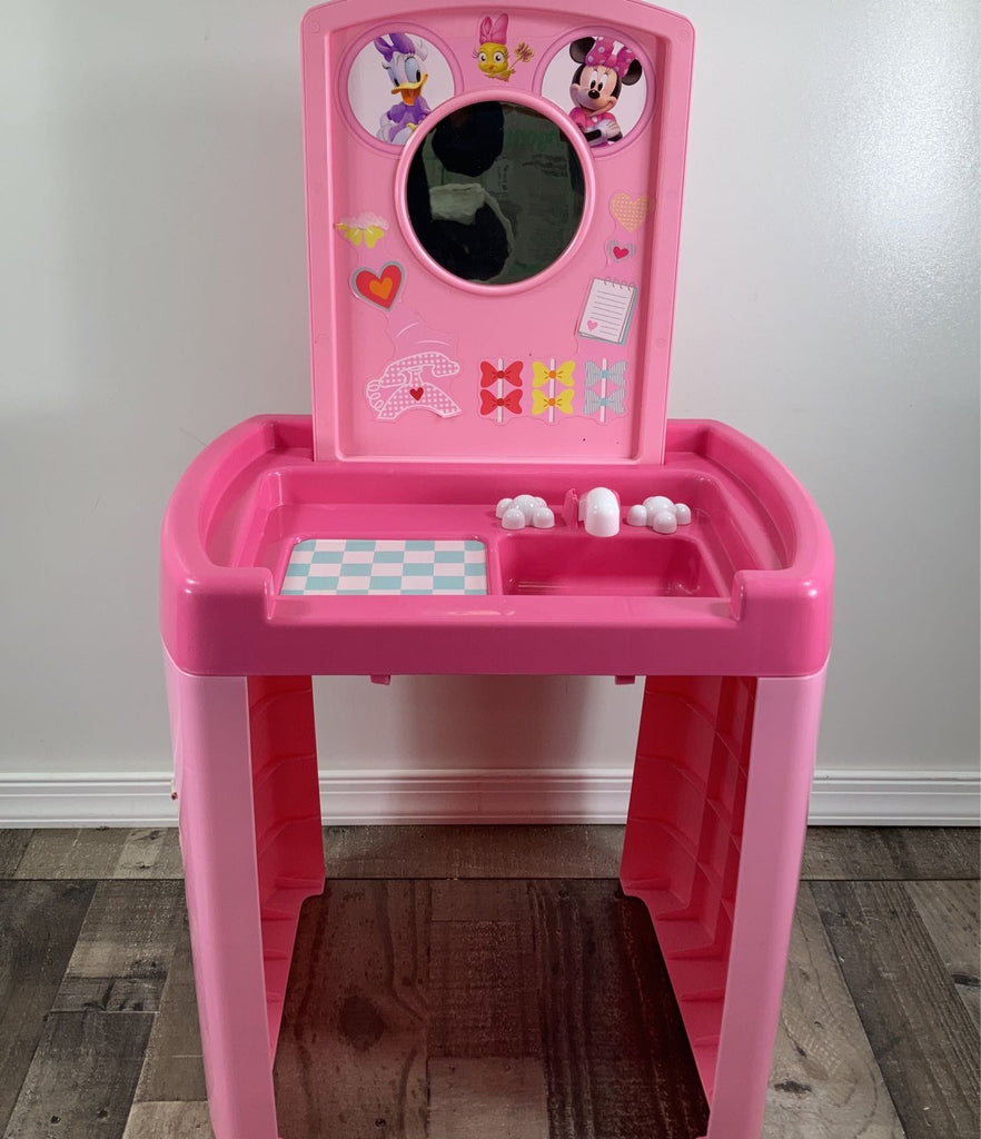 Disney Minnie Mouse Happy Helpers Pop Up Activity Table With Chair