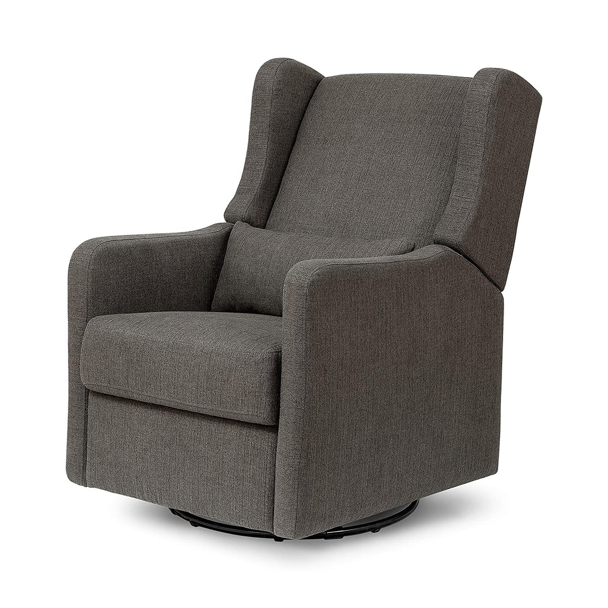 DaVinci Recliner And Swivel Chair, Performance Charcoal Linen — GoodBuy ...