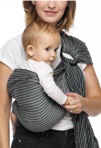 Moby Wrap Ring Sling, Jet Ribbons — GoodBuy Gear