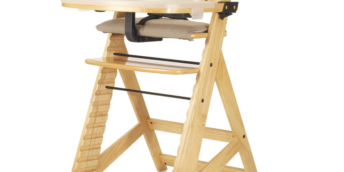 Keekaroo Height Right Highchair With Tray, Natural — GoodBuy Gear
