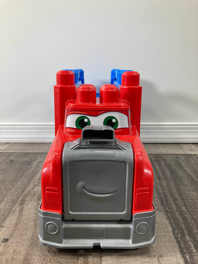 Mega Bloks First Builders Build & Race Rig Construction Set