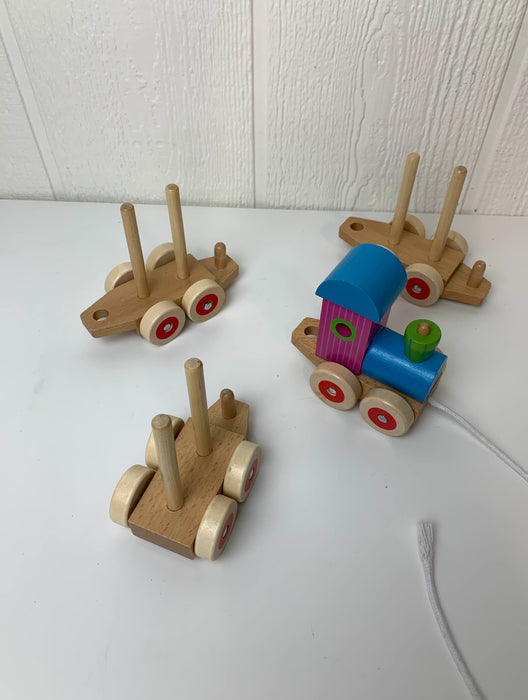 Orange Tree Wooden Animal Puzzle Train — GoodBuy Gear