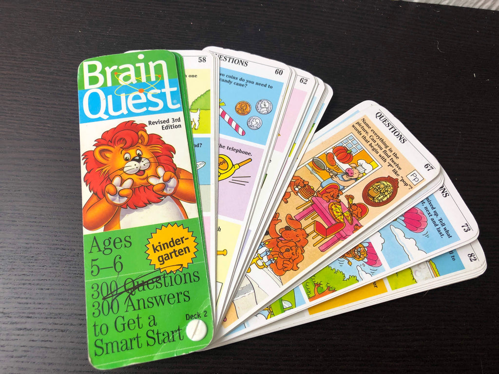 Brain Quest Q&A Cards, Ages 5-6