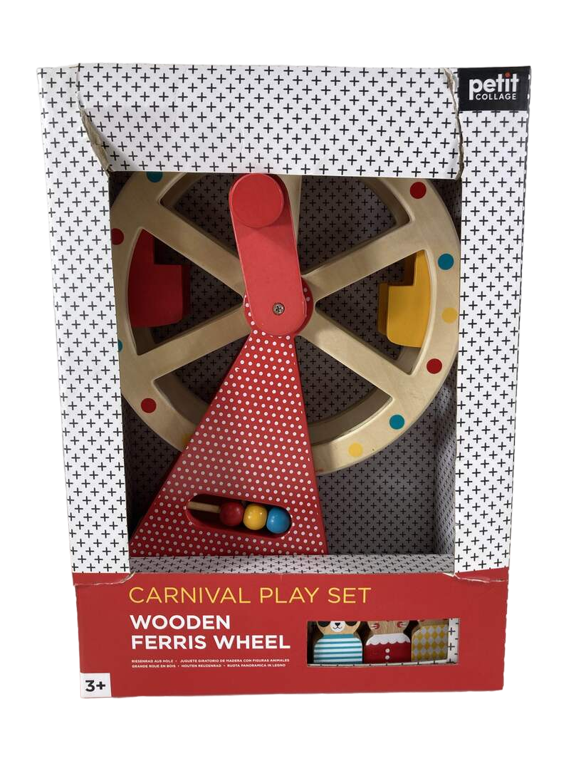 Petit Collage Wooden Ferris Wheel Carnival Play Set — GoodBuy Gear
