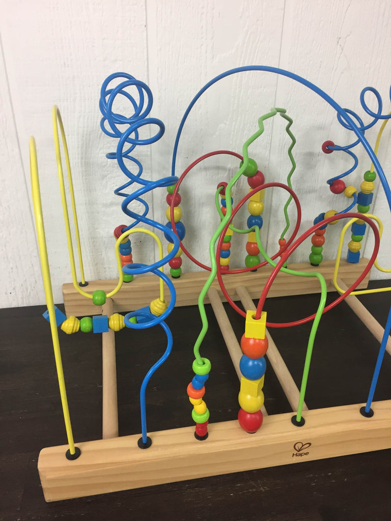 Hape Tunnel Mountain Wooden Bead Maze