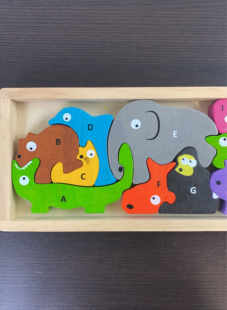 Begin Again Animal Parade A to Z Puzzle & Playset