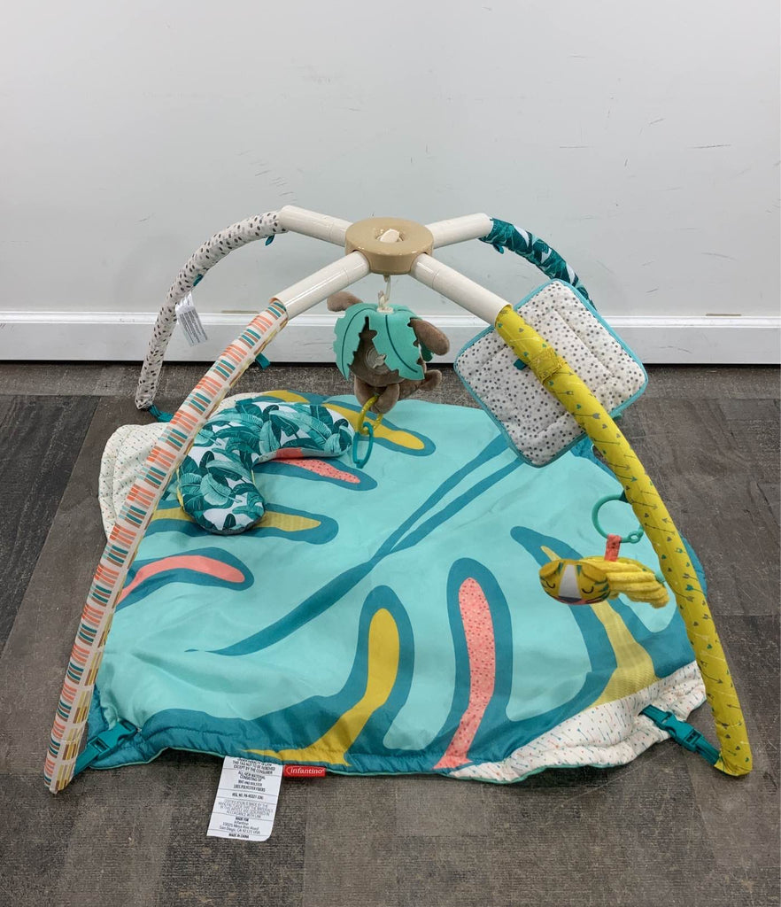 Infantino Go GaGa Deluxe Twist and Fold Baby Activity Tummy Time Gym