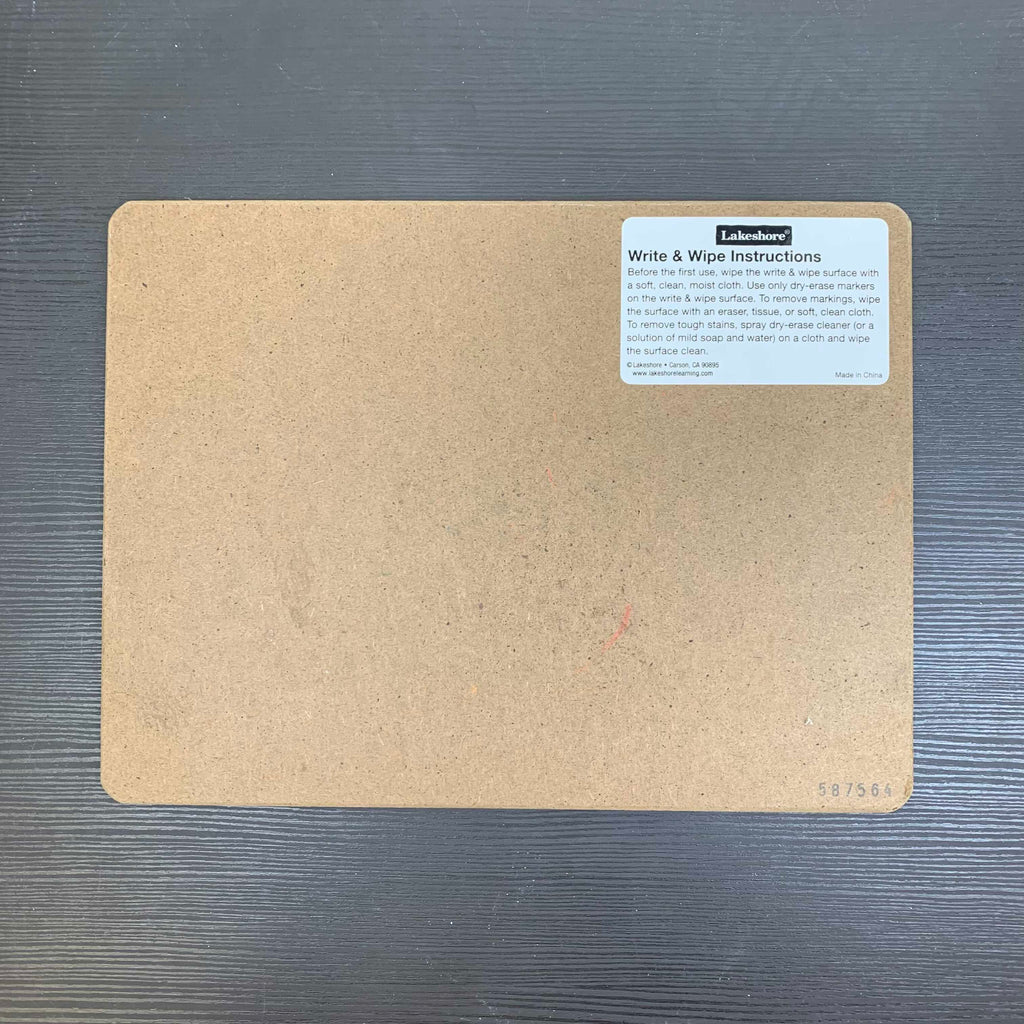 Lakeshore Write And Wipe Board