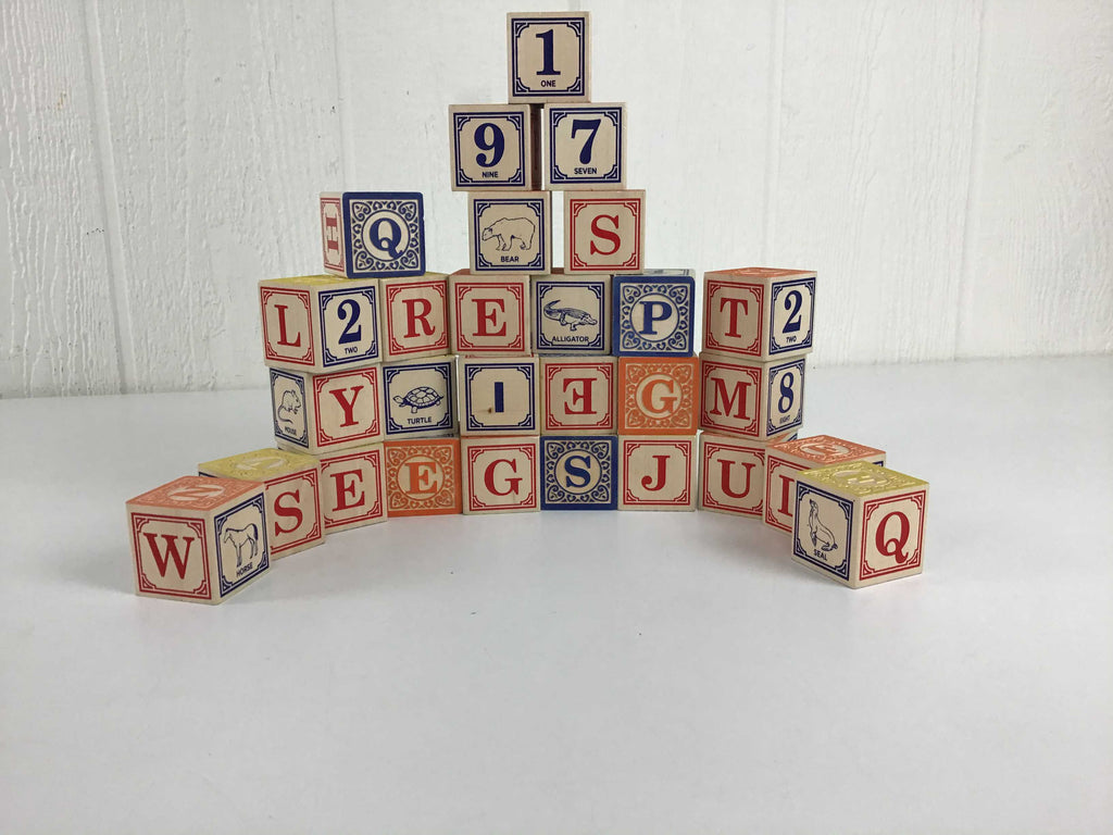Uncle Goose Alphabet Blocks