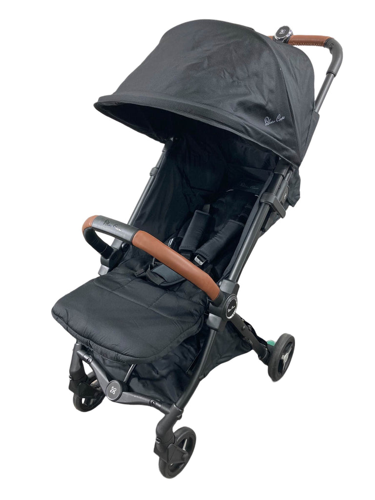 Silver Cross Jet 3 Super Compact Stroller, 2022, Black