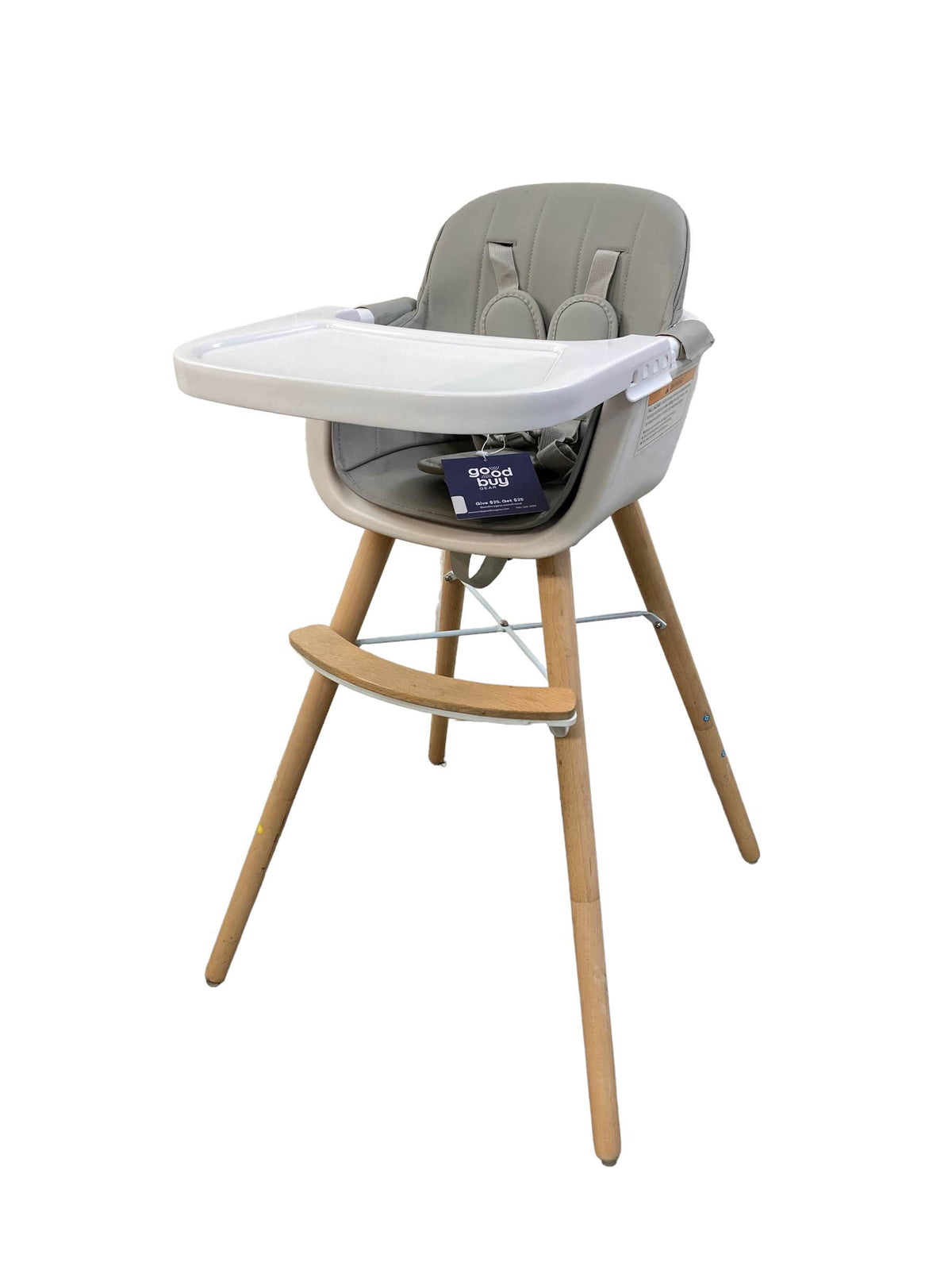 High Chair With Adjustable Legs — GoodBuy Gear