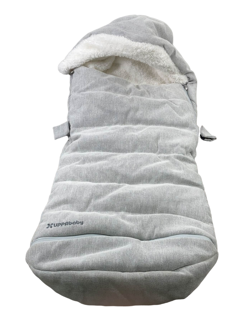 UPPAbaby Cozy Ganoosh, Anthony (White and Grey Chenille) — GoodBuy Gear