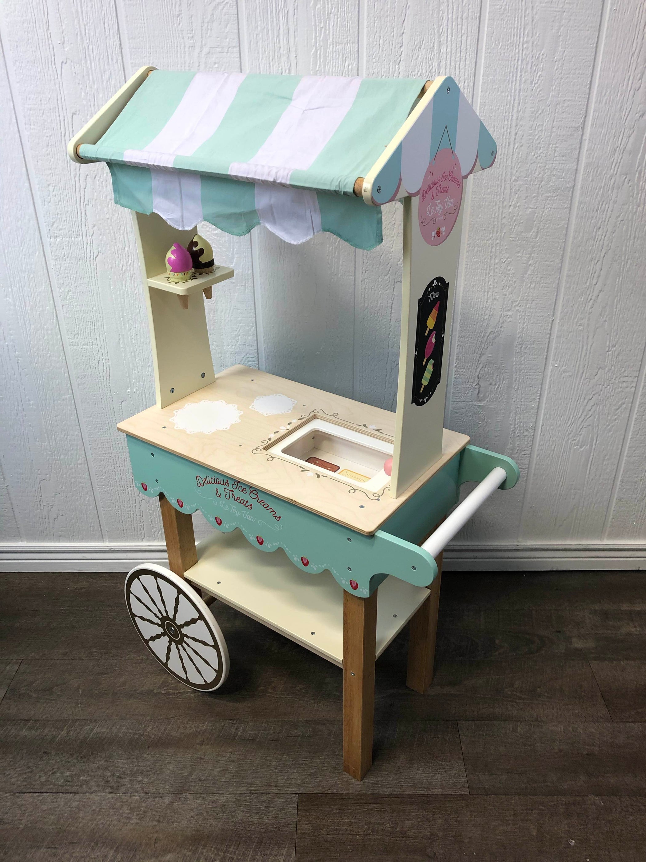 Le Toy Van Ice Cream Trolley Toy Set — GoodBuy Gear