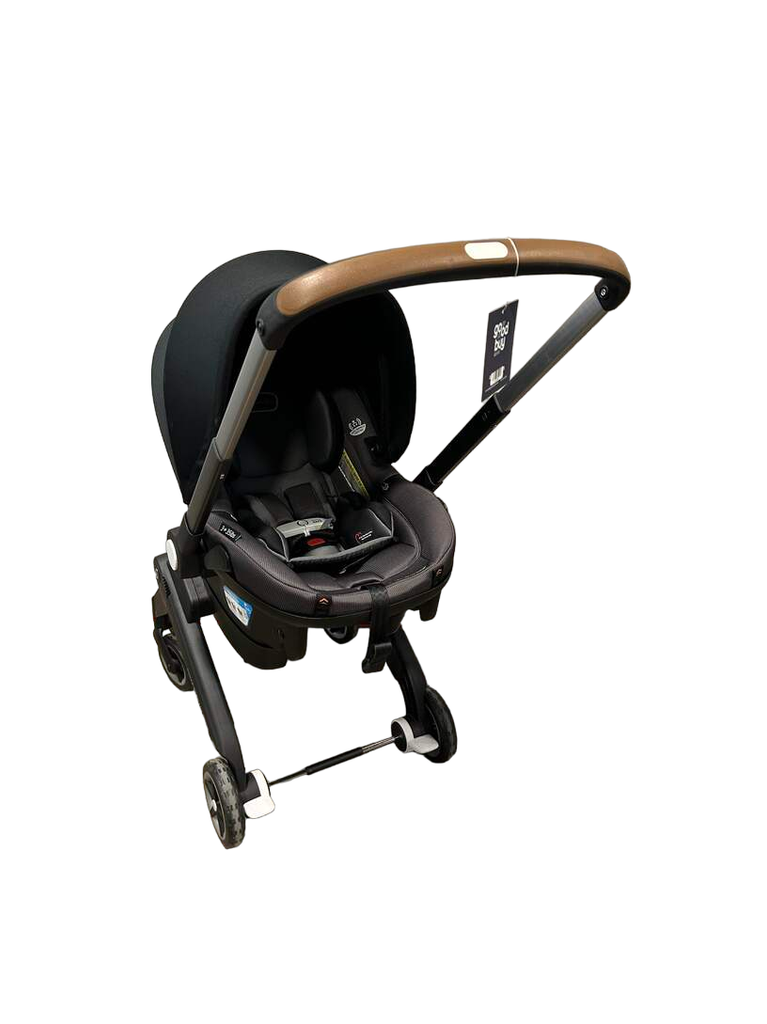 Evenflo Shyft Dual Ride Infant Car Seat Stroller Combo, Boone Gray, 20