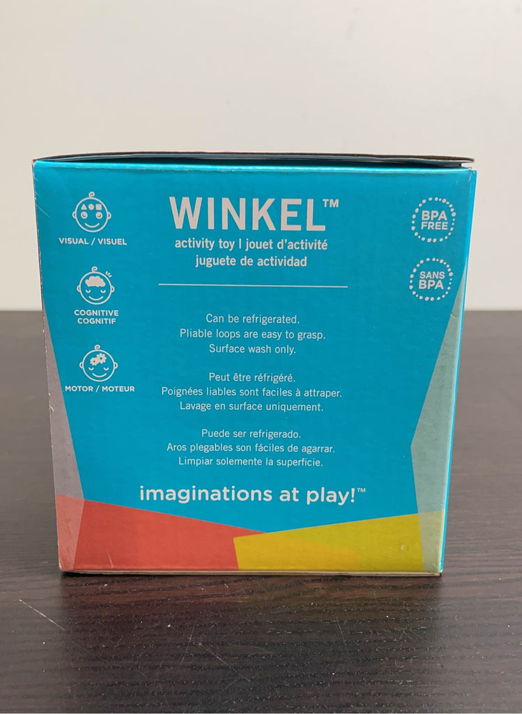 Manhattan Toy Winkel Rattle And Sensory Teether Toy