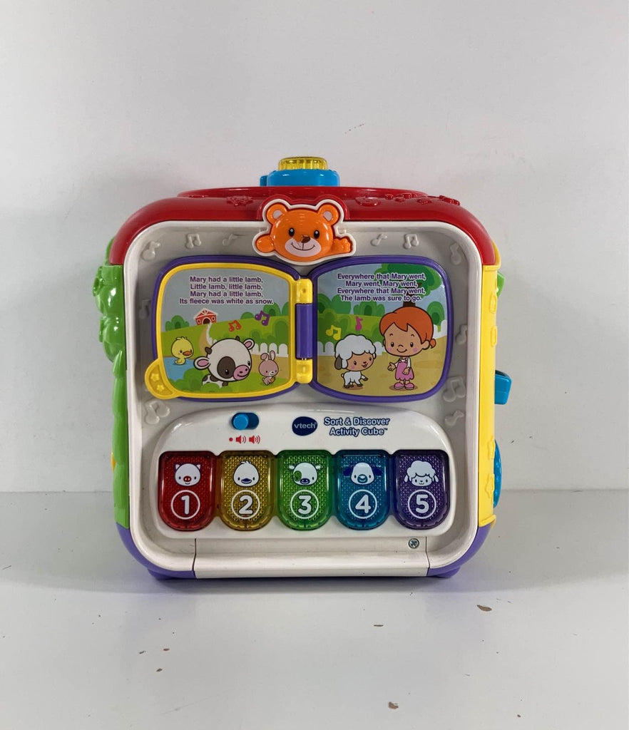 VTech Sort And Discover Activity Cube