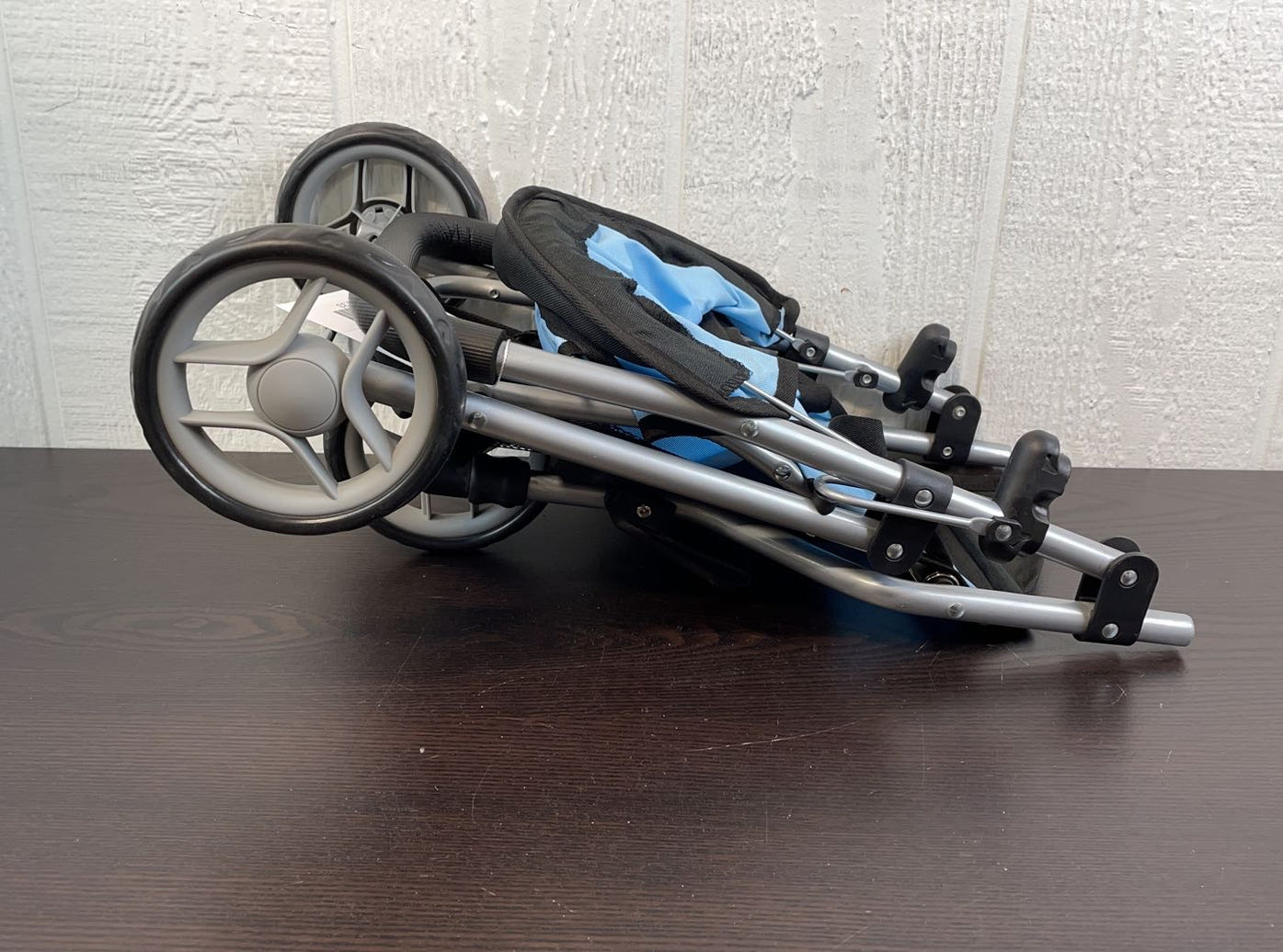 Precious Toys Foldable Doll Jogger Stroller, Baby Blue — GoodBuy Gear