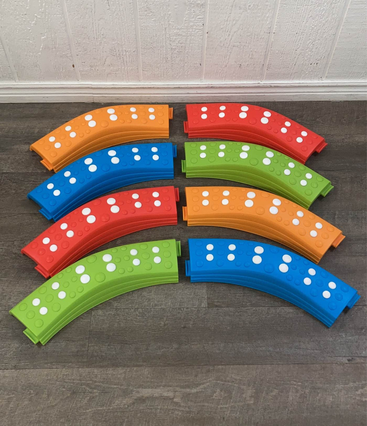 Special Supplies Wavy Circle Balance Beam Stepping Stones — GoodBuy Gear