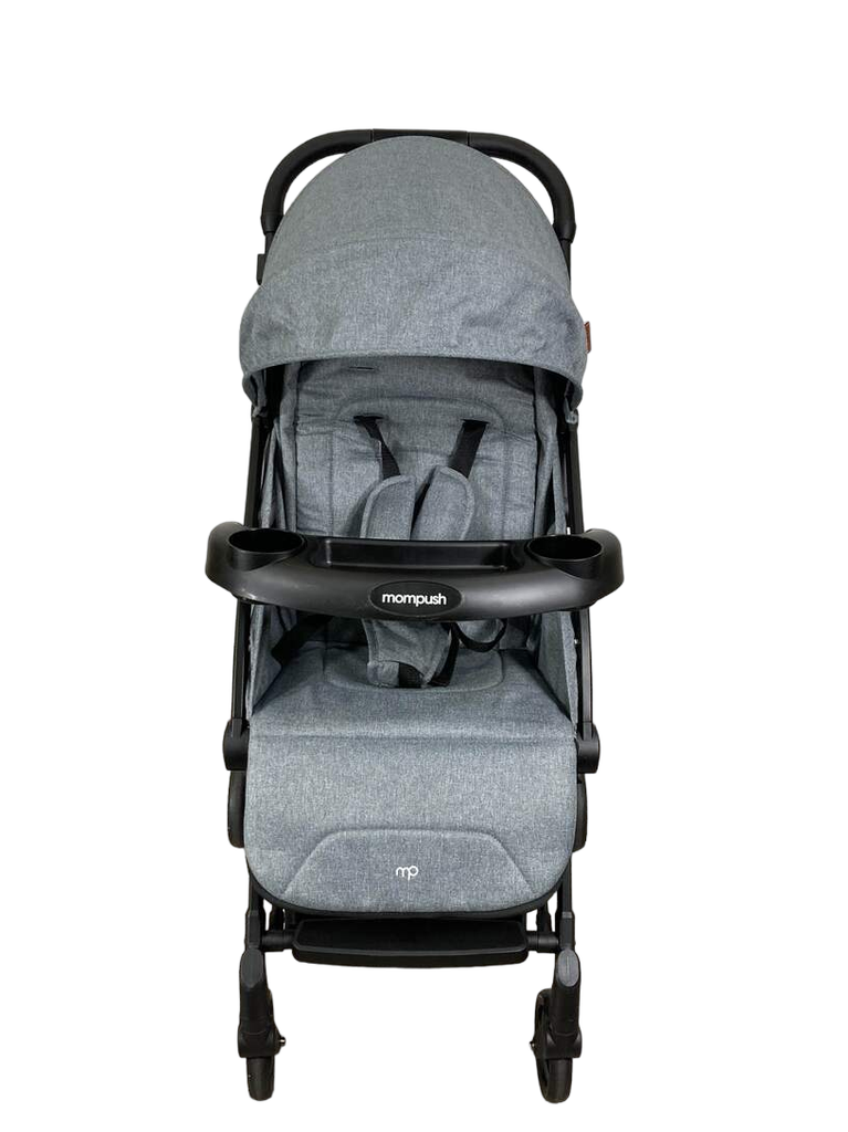 Mompush Lithe V2 Stroller, 2022, Grey