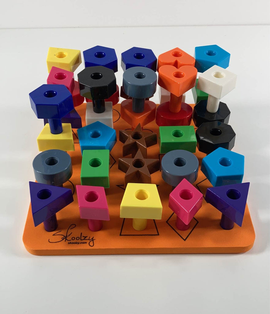 Skoolzy Stacking Peg Board