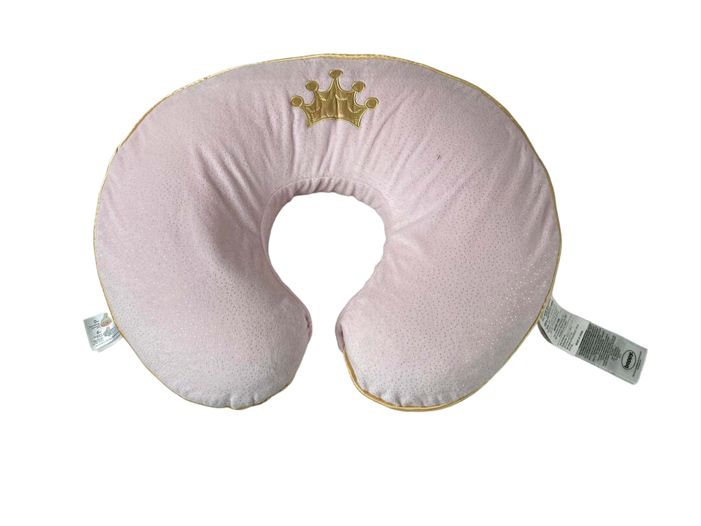 Boppy Nursing and Infant Support Luxe Pillow, Pink Royal Princess