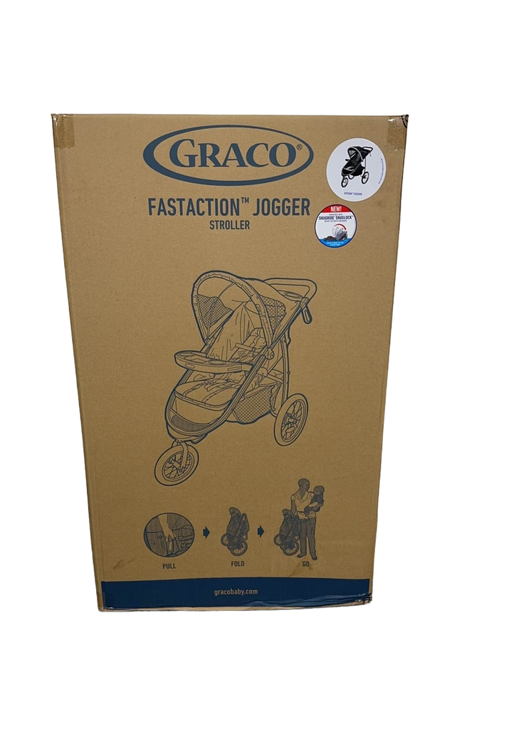 Graco FastAction Fold Jogging Click Connect Stroller, 2022, Gotham