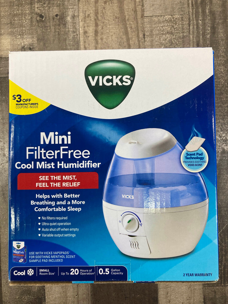 Vicks Mini Filter Free Cool Mist Humidifier