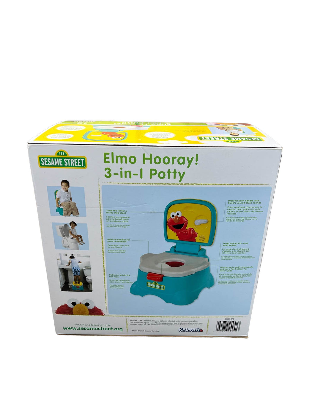 Sesame Street Elmo Hooray 3-in-1 Potty — GoodBuy Gear