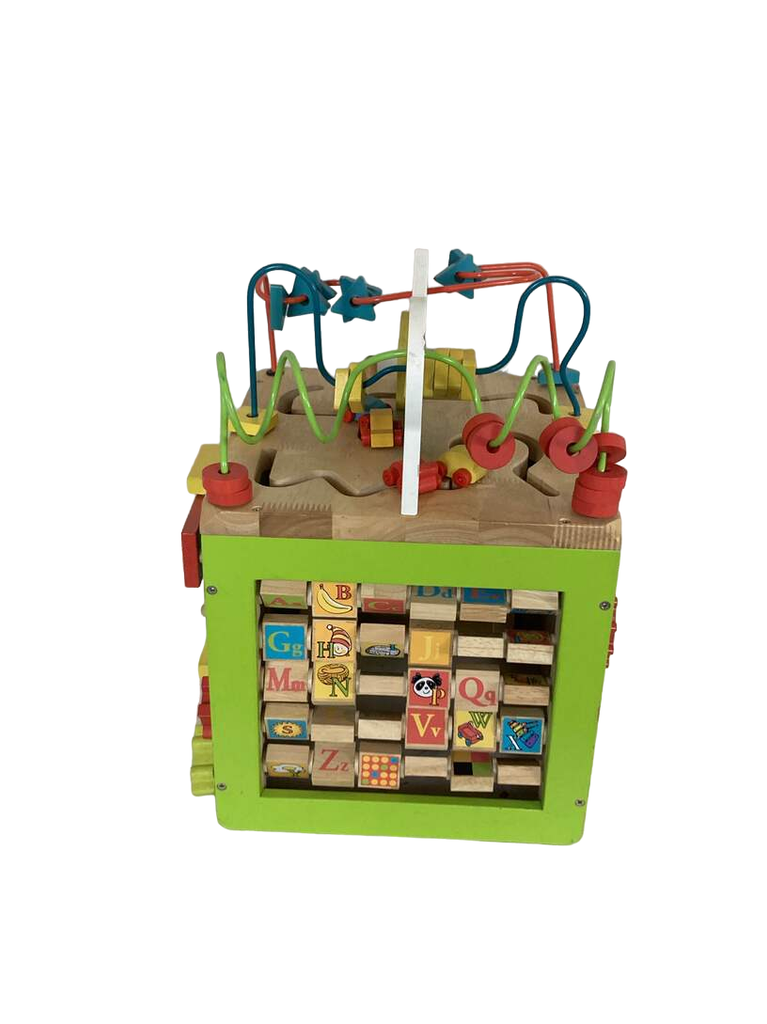 Battat Wooden Activity Cube