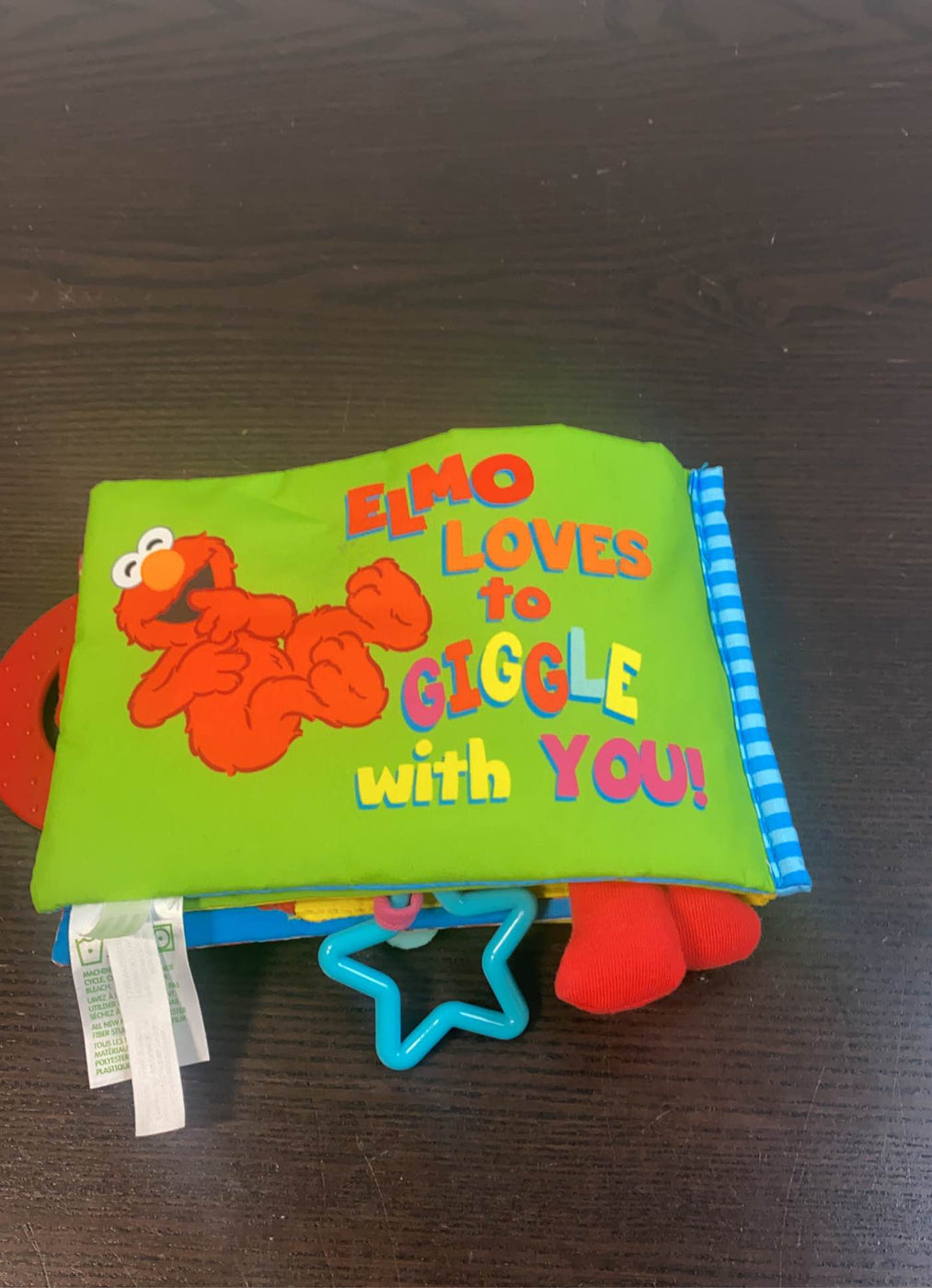 Sesame Street Giggle With Elmo Soft Book — GoodBuy Gear