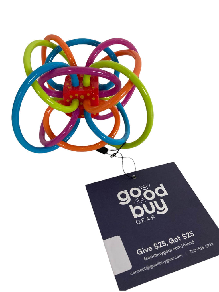 Manhattan Toy Winkel Rattle And Sensory Teether Toy