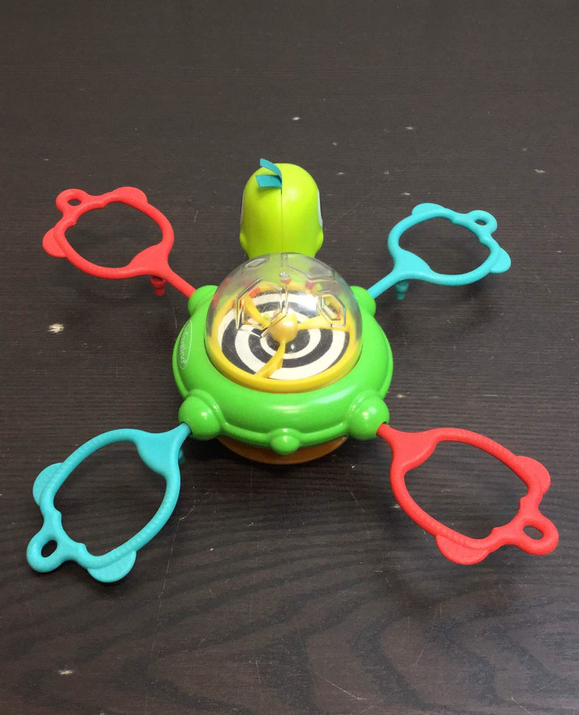 Infantino Turtle Suction Cup Link And Spin Toy