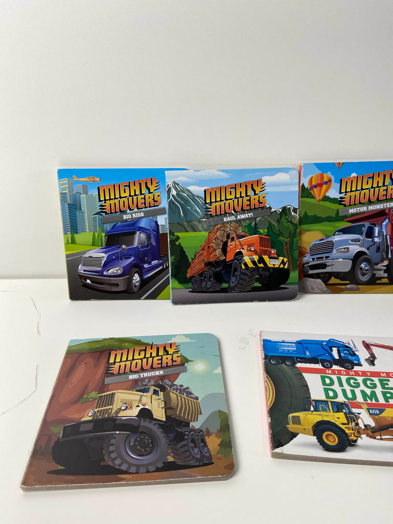 BUNDLE Board Books, Mighty Movers