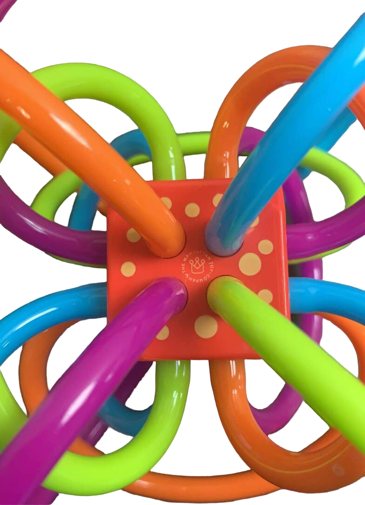 Manhattan Toy Winkel Rattle And Sensory Teether Toy