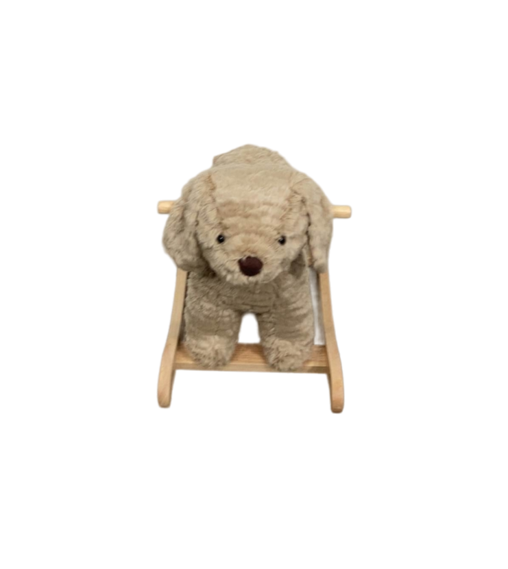 Pottery Barn Kids Plush Animal Rocker, Labradoodle