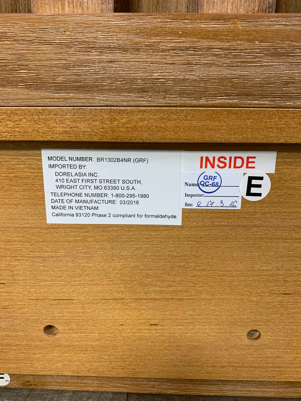 Bertini Baby Pembrooke Crib with Mattress, 2016 — GoodBuy Gear