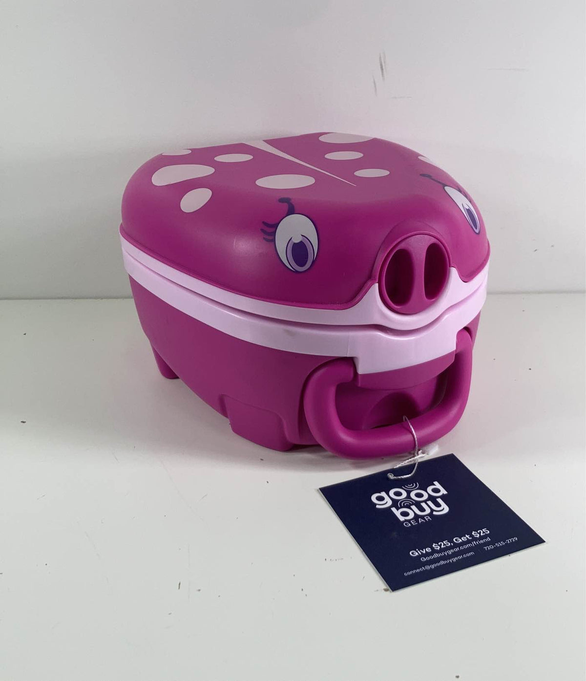 My Carry Potty Travel Potty, Pink Ladybug — GoodBuy Gear