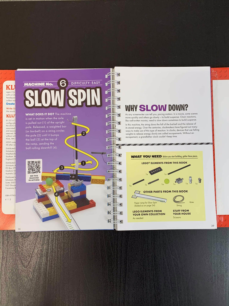 Klutz LEGO Chain Reactions Kit