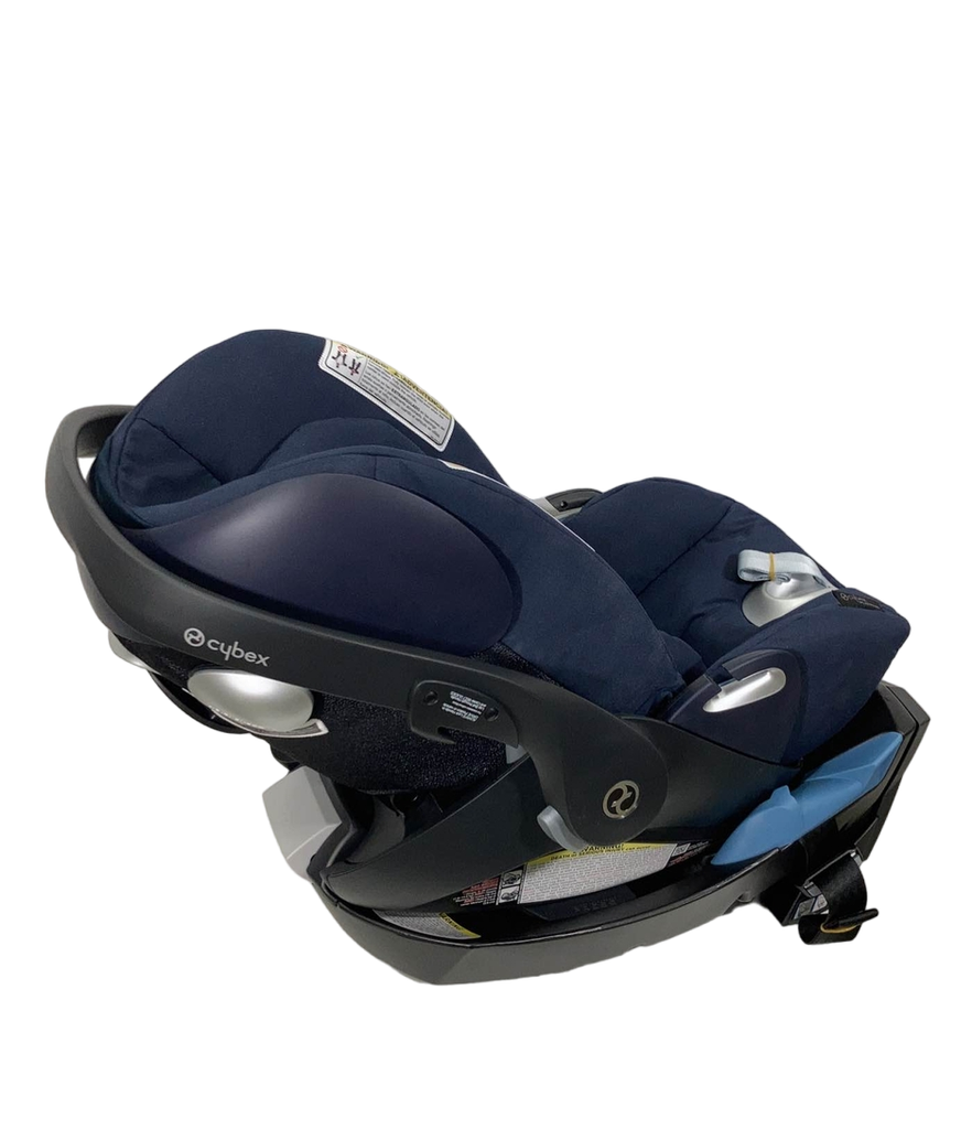 Cybex Cloud Q Infant Car Seat with SensorSafe, Midnight Blue, 2022