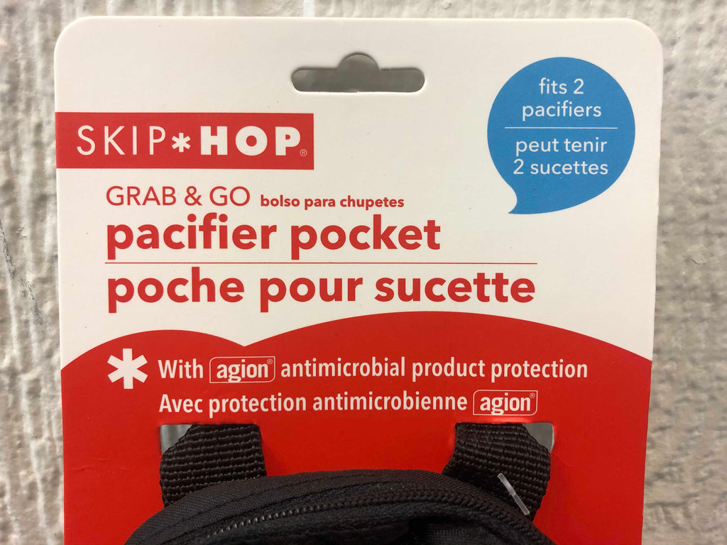 Skip Hop Pacifier Pocket, Black