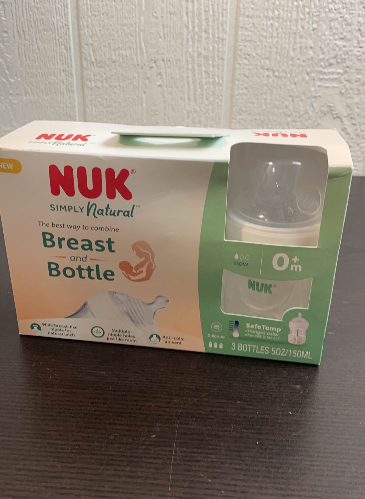NUK Simply Natural Bottles, 3 Pack, 5 oz — GoodBuy Gear