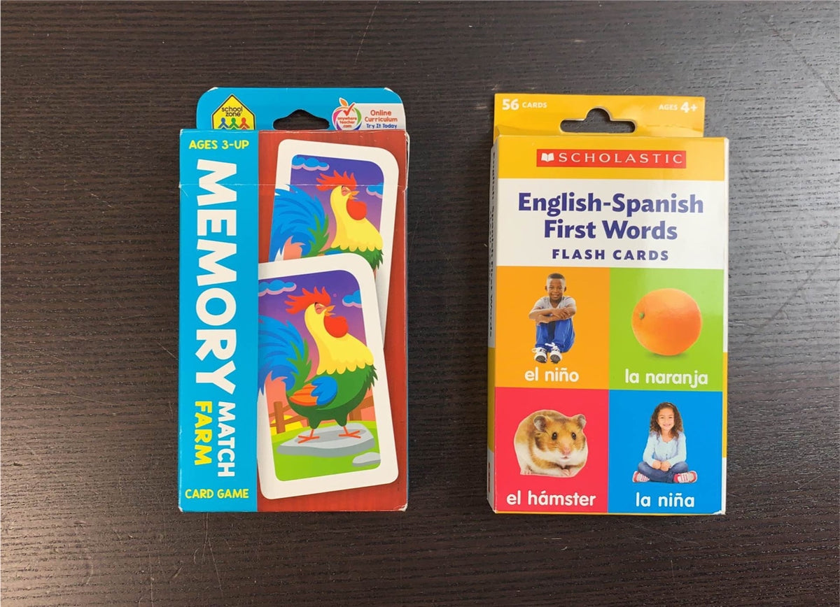 BUNDLE Flash Cards, & Matching Game — GoodBuy Gear
