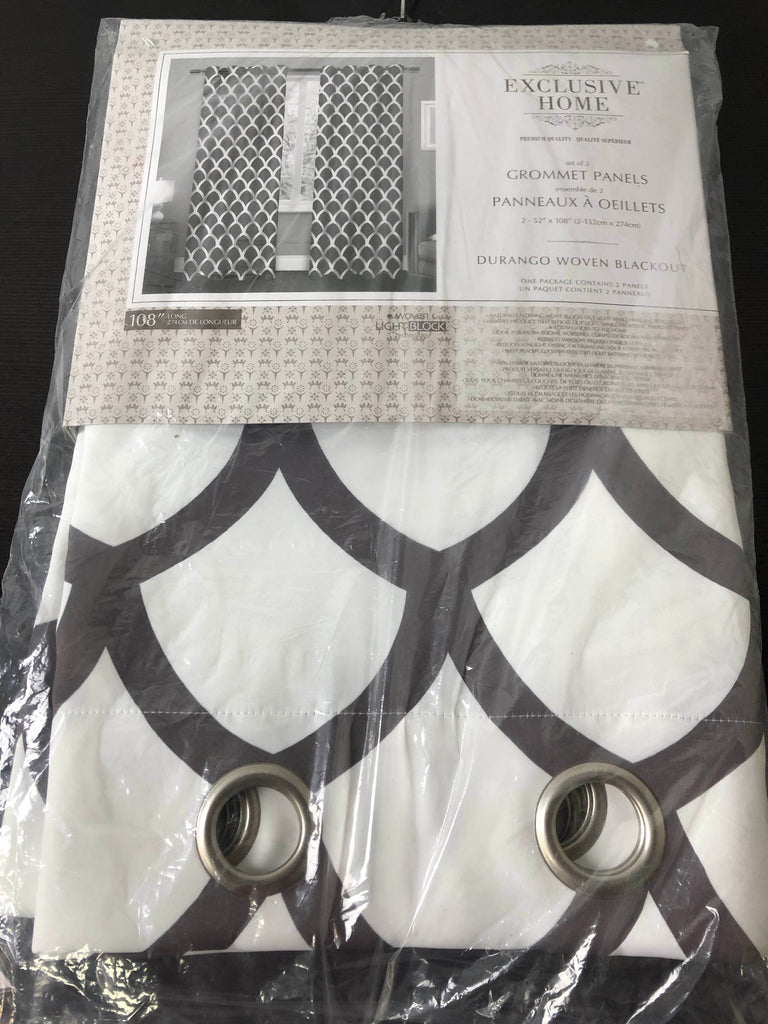 Exclusive Home 52” x 108” Window Panels, Set Of 2